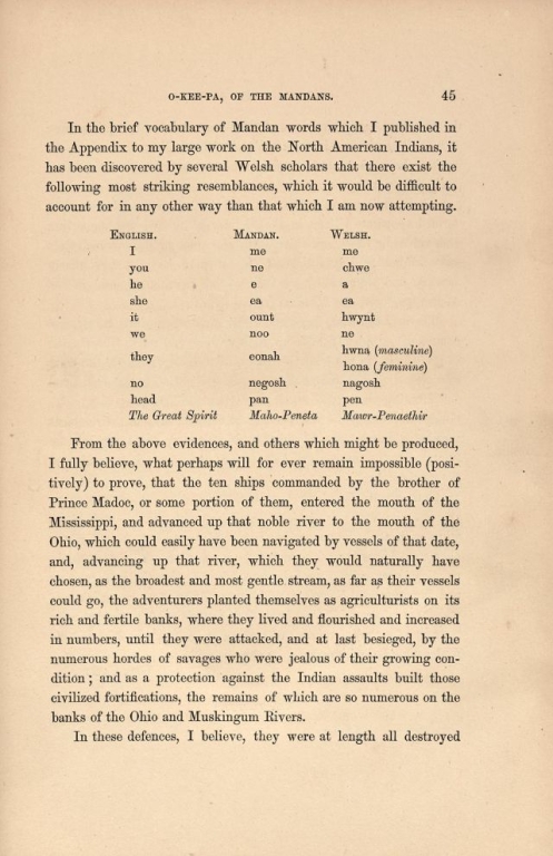 The Welsh origins of the Mandans - National Library of Wales