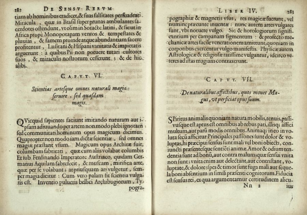 Henry Vaughan and 'De sensu rerum et magia' - National Library of Wales